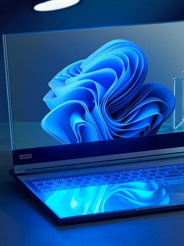Lenovo Sets New Standards with Transparent Display ThinkBook Concept ...